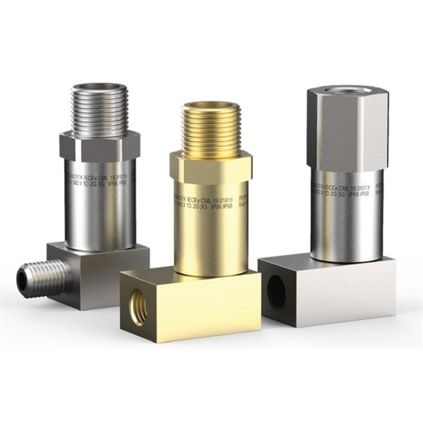 Ex 90° RotatingAdaptor RAMF900BF/M25/M20 NP-Brass IP66 & IP68@100m/7d ...