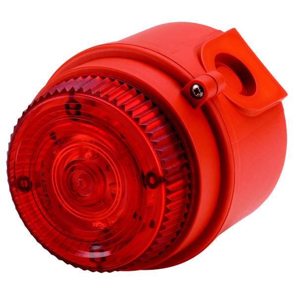 Ex LED Beacon IS-mB1 16-28vDC 1:RED 1or2 d.fl/s IP65 Ex ia IICT4 Ga ...