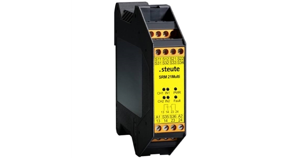 Safety relay module SRM Multi 24vDC IP20 v=-20%>+25% 2NC - Marin Supply