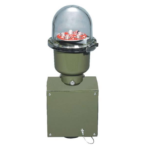 POL-21005-2F-R-M25B-S2-NC-MT ICAO"Low-A" 10cd RED Single Obstruction ...