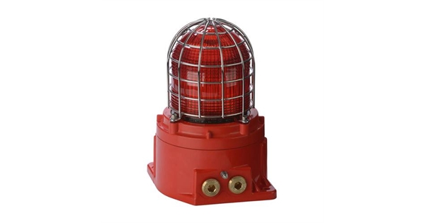 Ex-LED Beacon GNExB2 LD2 230vAC RED LED 1-2Hz GRP/316 IP66 Ex-db-IIC-Gb ...