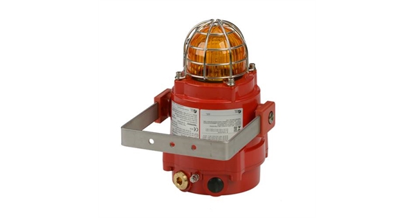 Ex LED Beacon BExBG L2DP 24vDC AMBER 18-54vDC IP66/67 SS304 EExdIICT4 ...